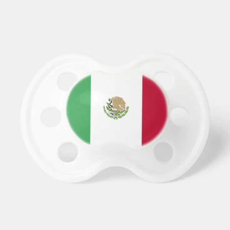 Mexican Flag Baby Pacifier | Zazzle