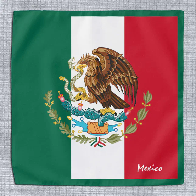 Mexican Flag bandana, Mexico fashion /sports Bandana | Zazzle