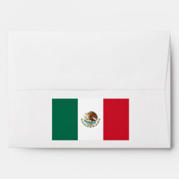 Mexican Flag - Flag of Mexico Envelope | Zazzle