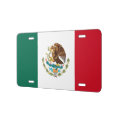 Mexican Flag - Flag of Mexico License Plate | Zazzle