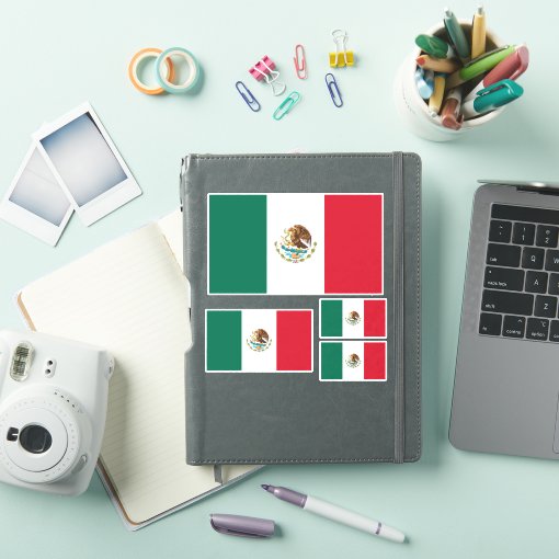 Mexican Flag - Flag of Mexico Sticker | Zazzle