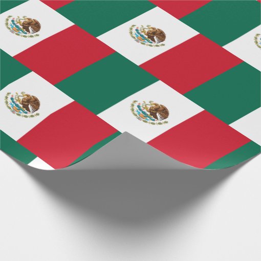 Mexican Flag - Flag of Mexico Wrapping Paper | Zazzle