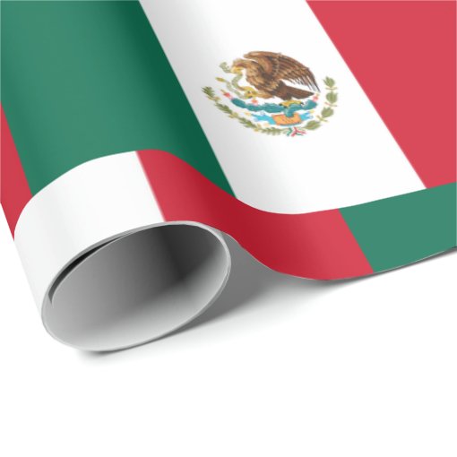 Mexican Flag - Flag of Mexico Wrapping Paper | Zazzle