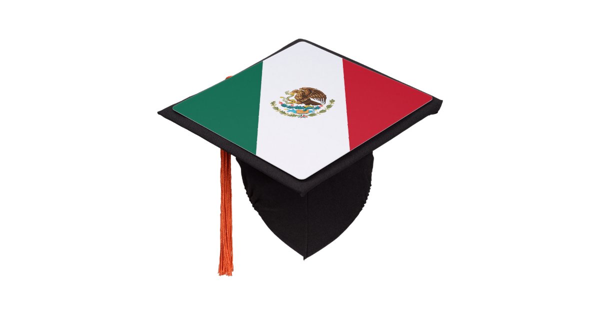 Mexican Flag Graduation Cap Topper | Zazzle