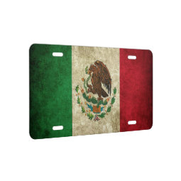 Mexican Flag License Plate | Zazzle