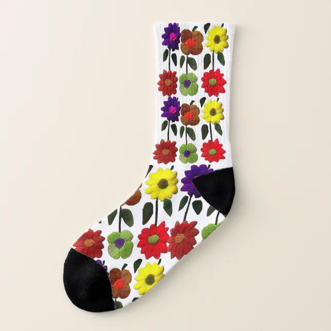 Mexican Floral Socks, Women's Socks | Zazzle