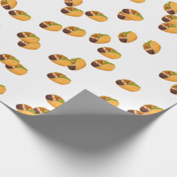 Mexican Fun Taco Tuesday Wrapping Paper | Zazzle