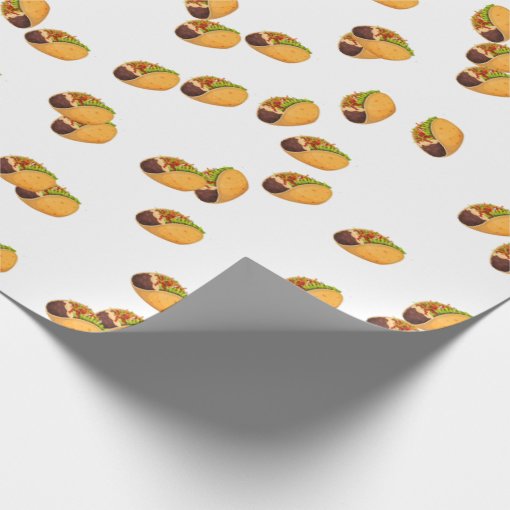 Mexican Fun Taco Tuesday Wrapping Paper | Zazzle