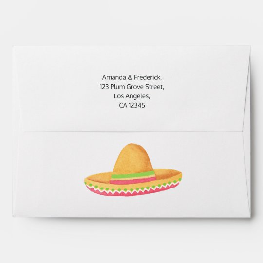 Mexican Hat themed Envelope | Zazzle.com