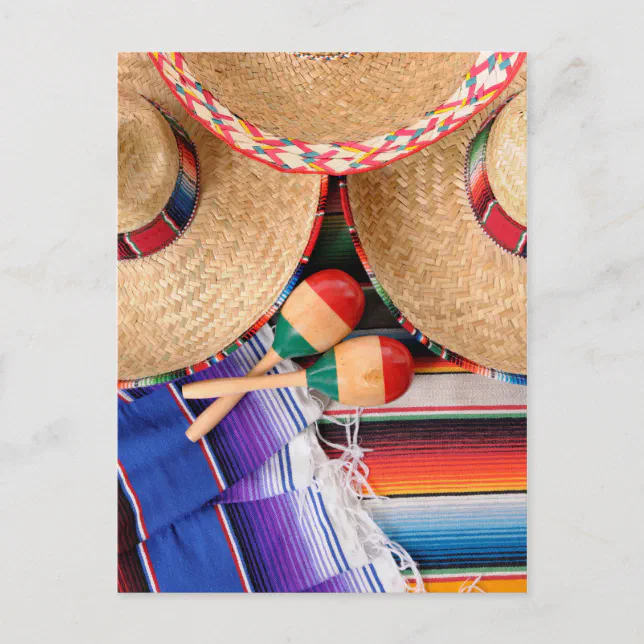 Mexican Items postcard | Zazzle
