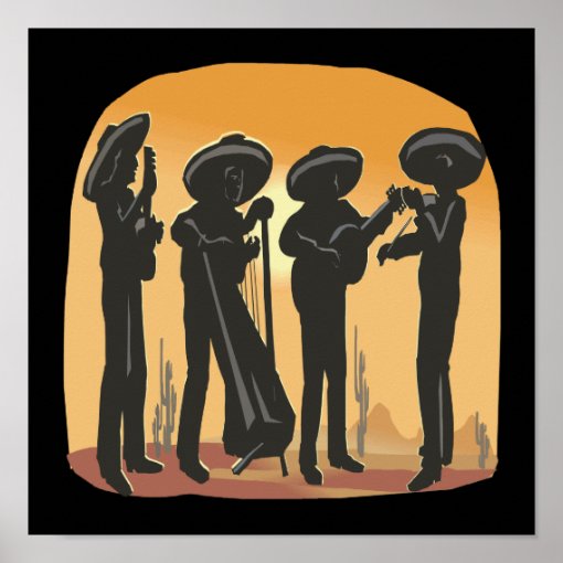 Mexican Music Poster | Zazzle