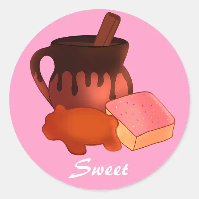 Mexican Panaderia Pan Dulce Classic Round Sticker | Zazzle