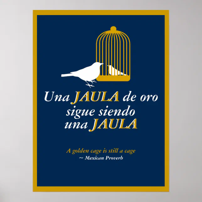Mexican Proverb 2 Poster | Zazzle