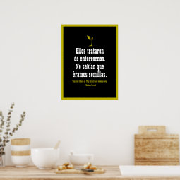 Mexican Proverb Poster | Zazzle