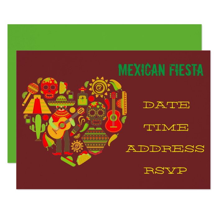 Mexican themed party Fiesta mariachi Invitation | Zazzle.com