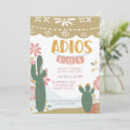 Mexican Three-Esta Adios Dos Birthday Invitation | Zazzle