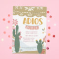 Mexican Three-Esta Adios Dos Birthday Invitation | Zazzle