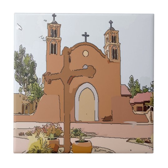 Mexican Tile,Old Spanish Mission Tile | Zazzle.com
