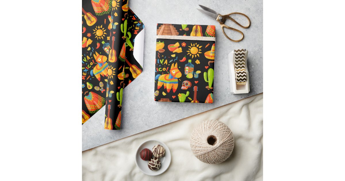 Mexican wrapping paper | Zazzle