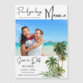Mexico Beach Destination Wedding Save the Date | Zazzle