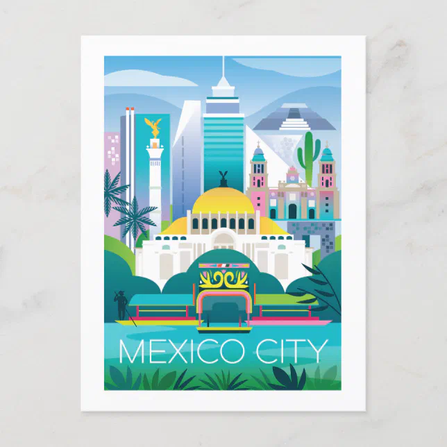 Mexico City Postcard | Zazzle