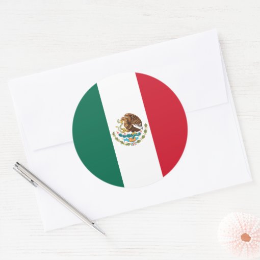 Mexico Classic Round Sticker | Zazzle