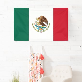 Mexico flag banner | Zazzle