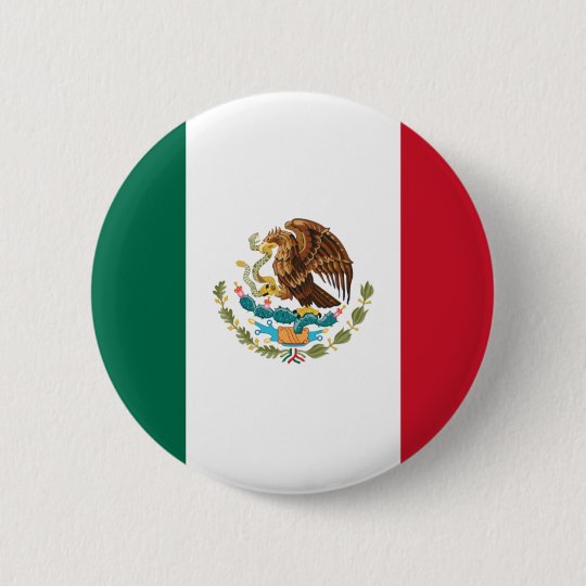 Mexico Flag Button | Zazzle.com