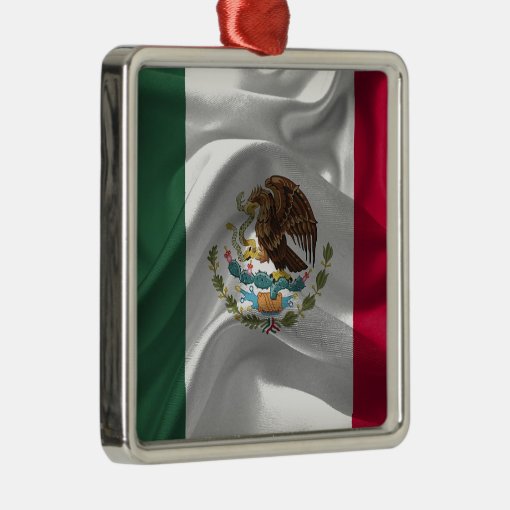 Mexico Flag Mexican Flag Flag Of Mexico Metal Ornament | Zazzle