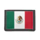 Mexico Flag TriFold Nylon Wallet | Zazzle
