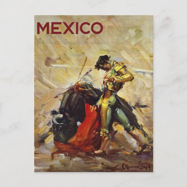 Mexico Matador Postcard | Zazzle
