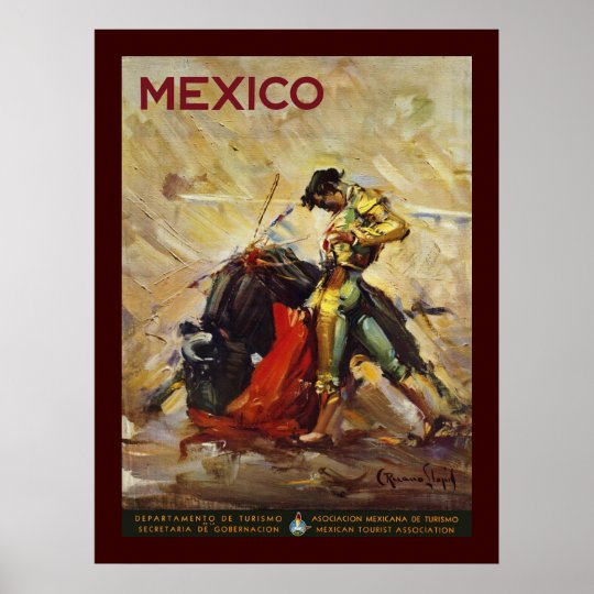 Mexico Matador Poster | Zazzle.com