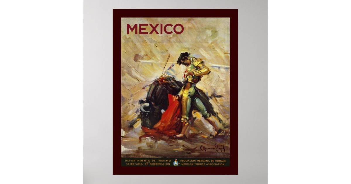 Mexico Matador Poster | Zazzle
