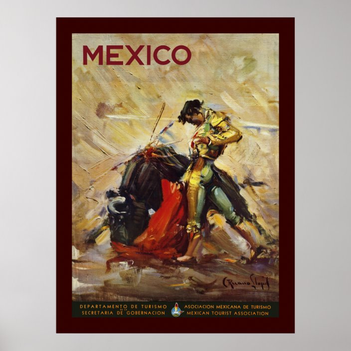 Mexico Matador Poster | Zazzle.com
