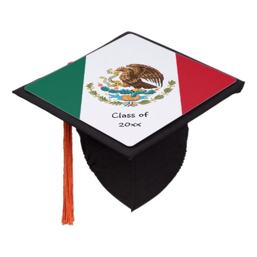 Mexico & Mexican Flag - Students /University Gradu Graduation Cap ...