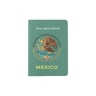 Mexico* Passport Cover México Cubierta Pasaporte | Zazzle