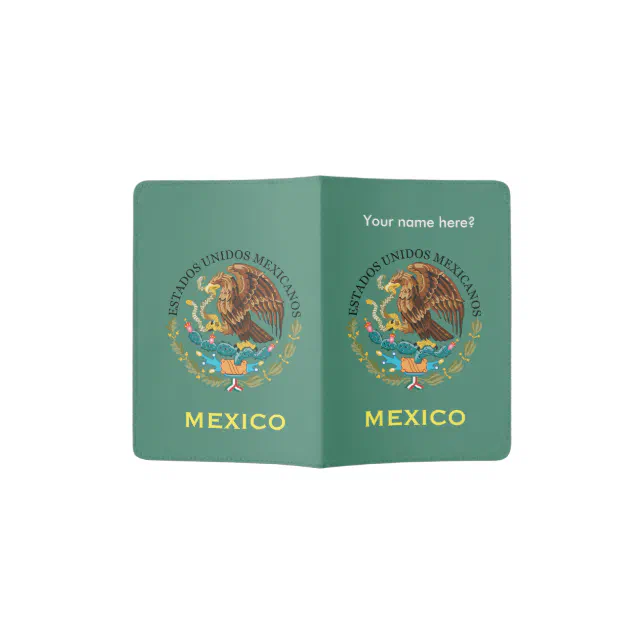Mexico* Passport Cover México Cubierta Pasaporte | Zazzle