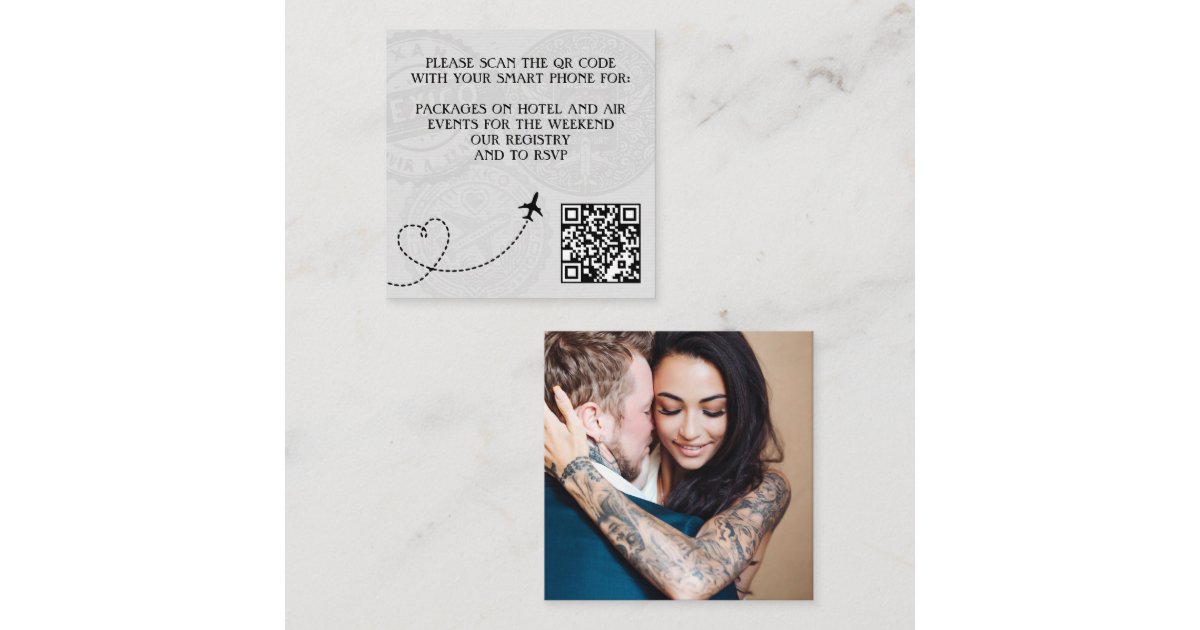Mexico Passport QR Code Enclosure Card | Zazzle