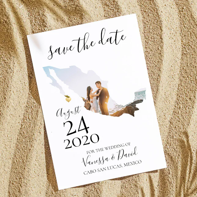 Mexico Save The Date Card | Zazzle