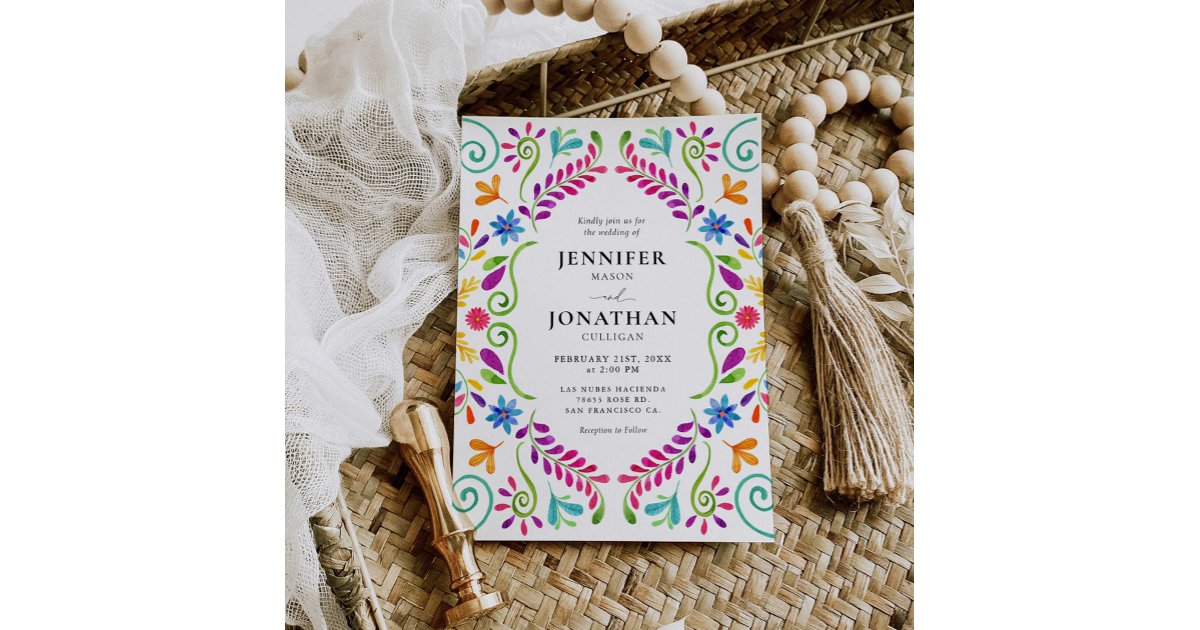 Mexico Wedding Invitation | Zazzle
