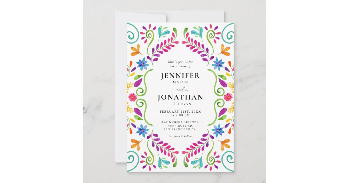 Mexico Wedding Invitation | Zazzle