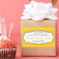 Meyer Lemon Curd yellow food label sticker | Zazzle
