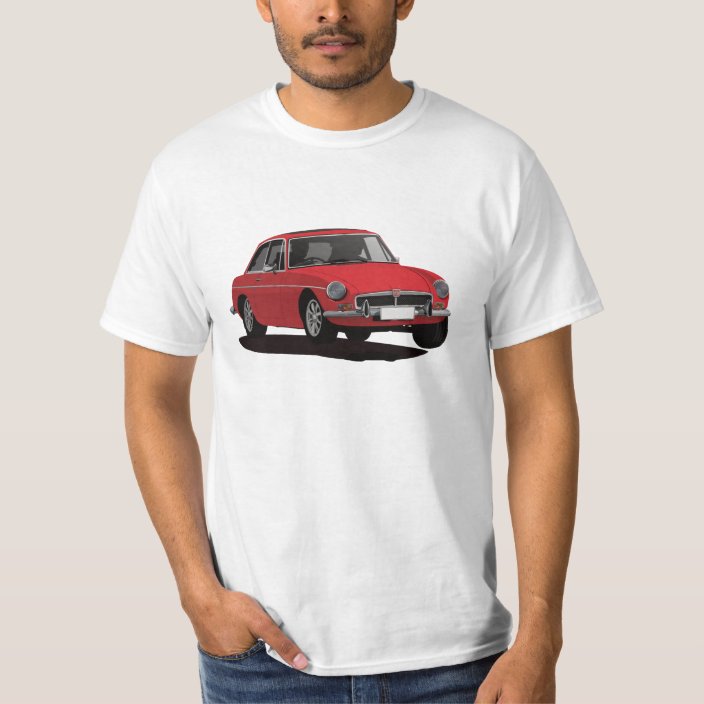 MG MGB GT - red T-Shirt | Zazzle.com