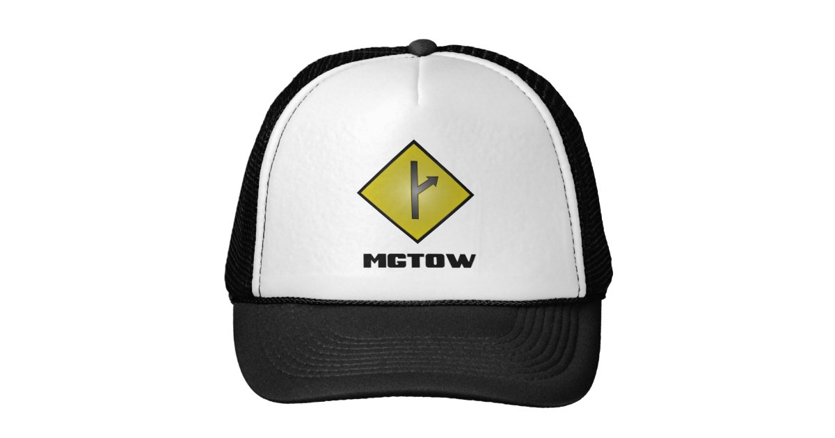 MGTOW Symbol Trucker Hat | Zazzle