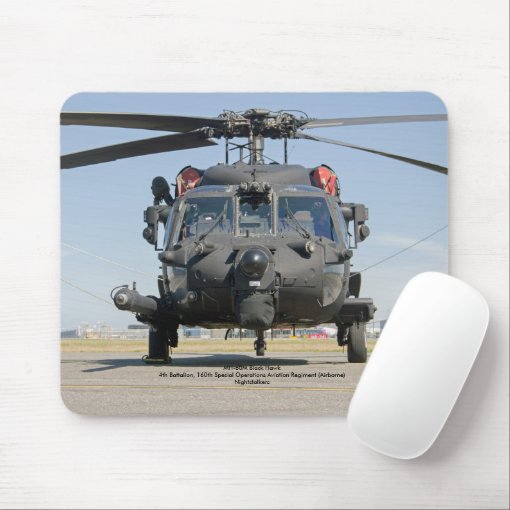 MH-60M Black Hawk Special Operations helicopter Mouse Pad | Zazzle