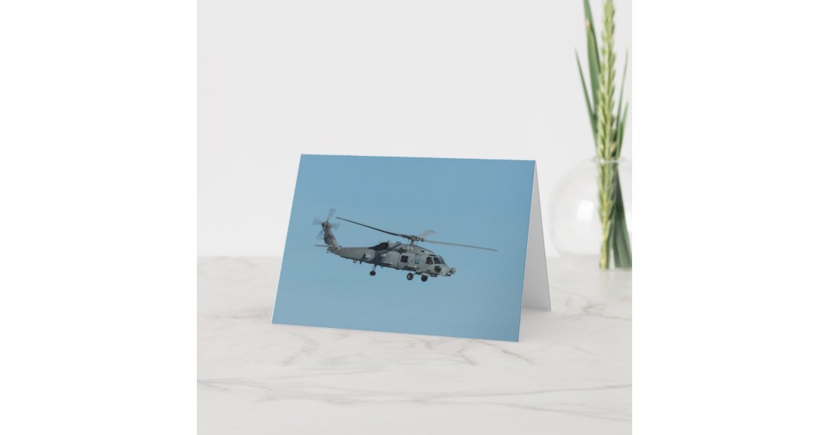 MH-60R Seahawk Thank You Card | Zazzle