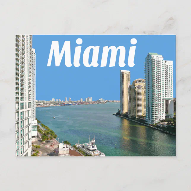 Miami Beach, Florida, United States Postcard | Zazzle