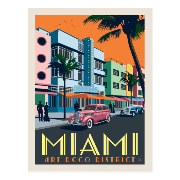 Vintage Miami Postcards | Zazzle