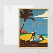 Miami, FL Postcard | Zazzle
