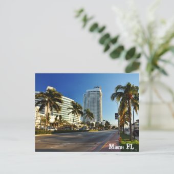 Miami FL Postcard | Zazzle